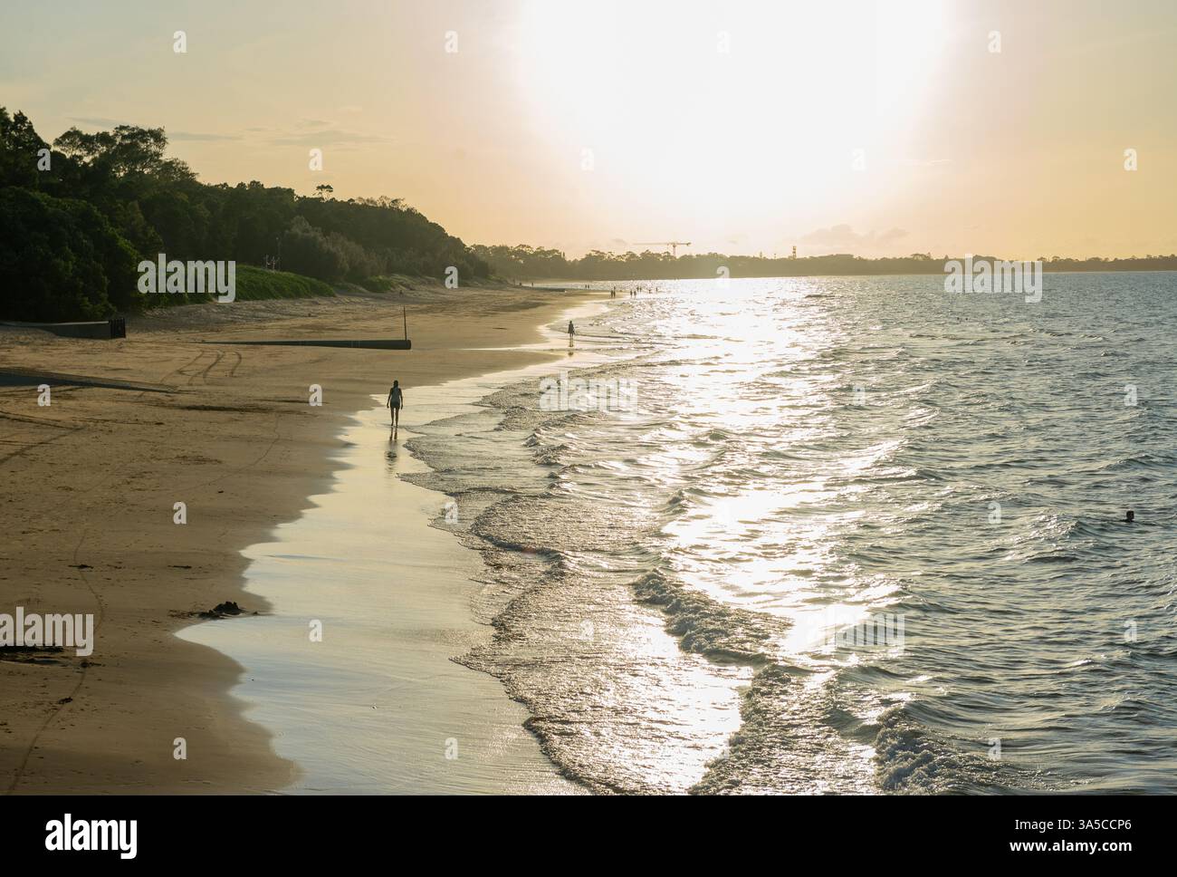 Hervey Bay, Queensland, features stunning beaches with calm, crystal ...