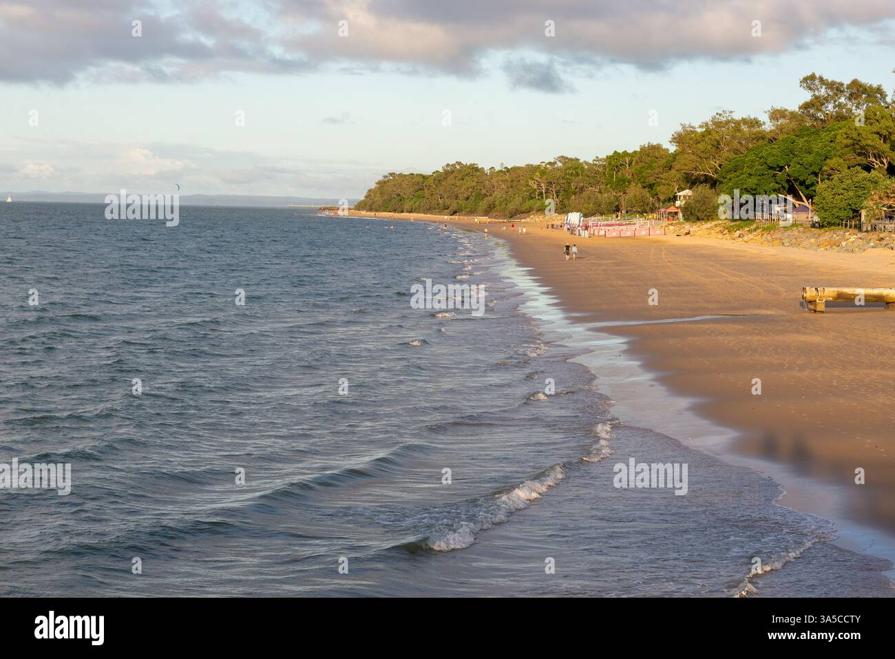 Hervey Bay, Queensland, features stunning beaches with calm, crystal ...
