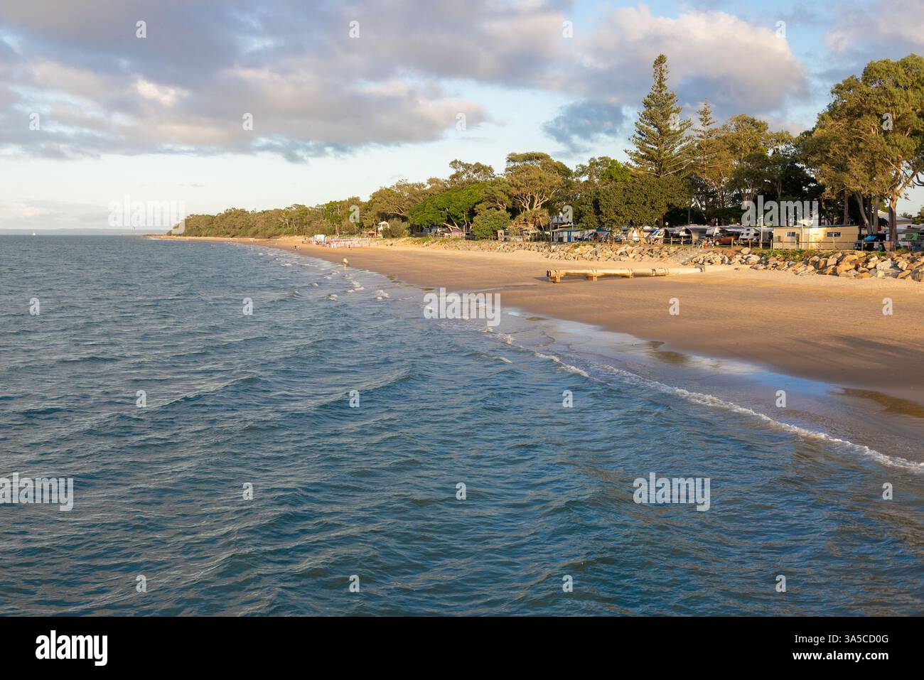 Hervey Bay, Queensland, features stunning beaches with calm, crystal ...