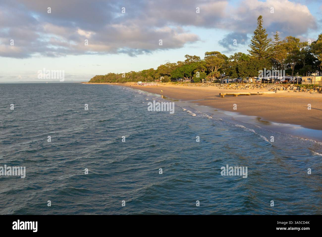 Hervey Bay, Queensland, features stunning beaches with calm, crystal ...