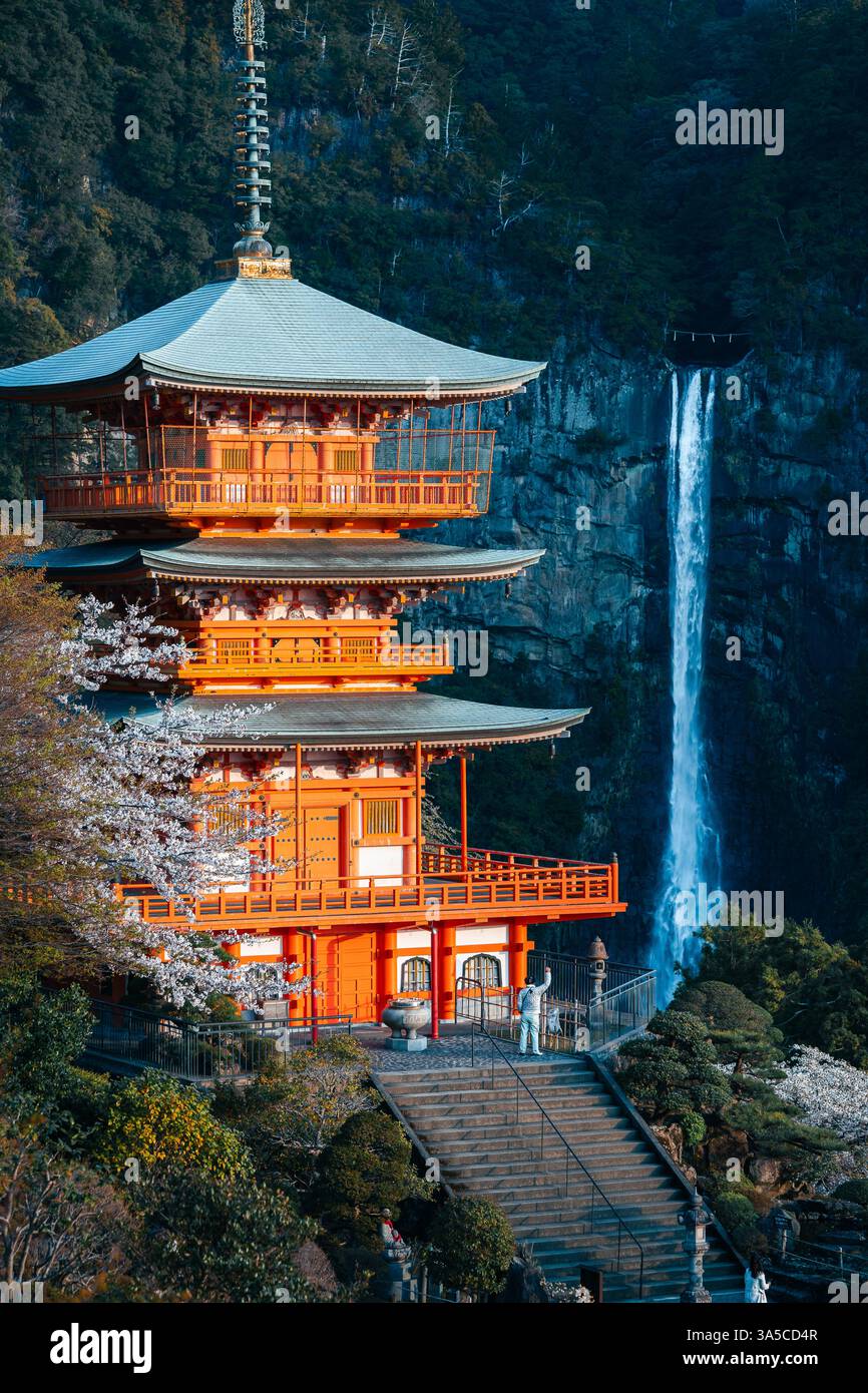 The majestic Nachi Falls, Japan’s tallest single-drop waterfall ...