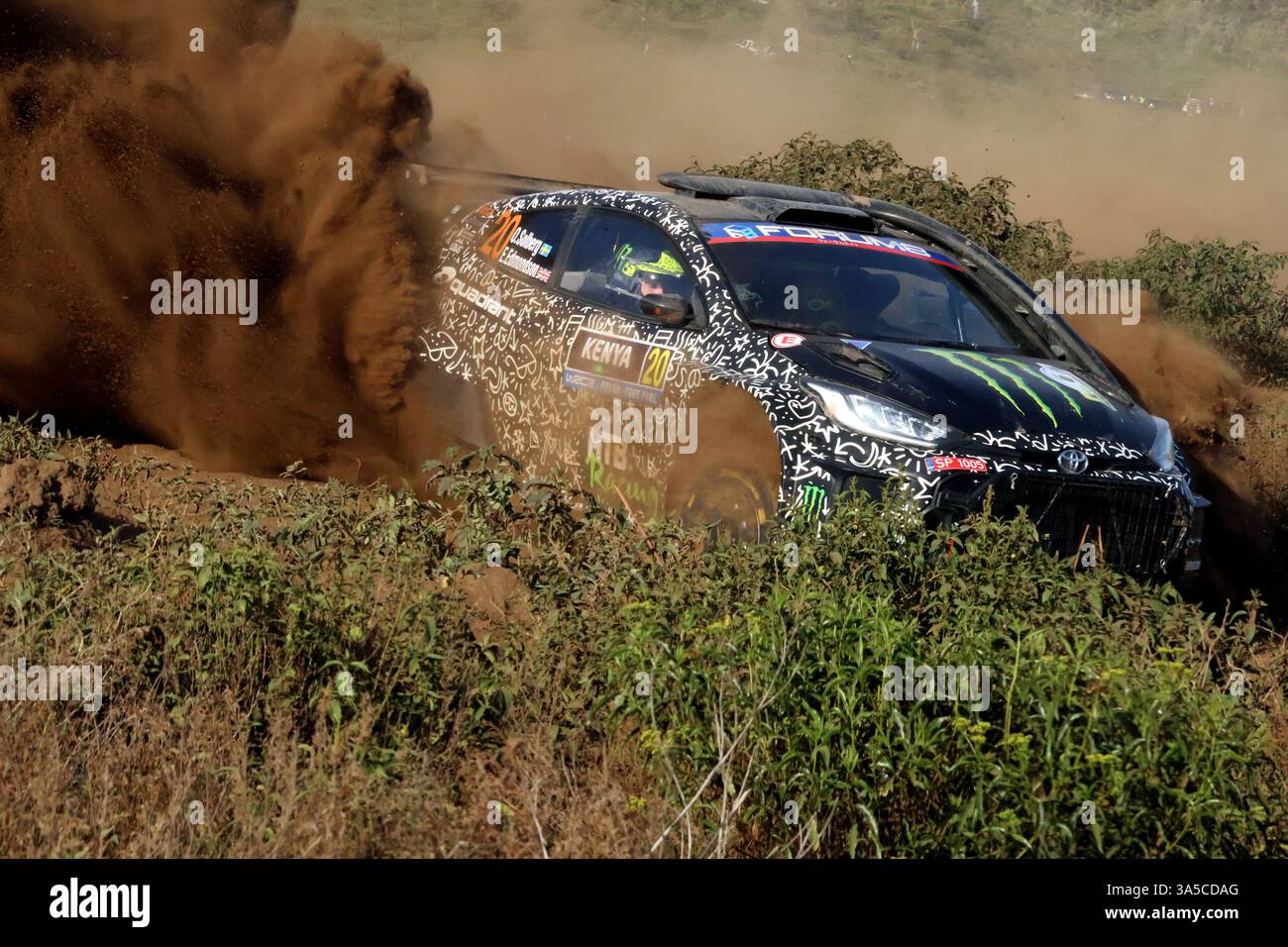 Third day of the FIA World Rally Championship WRC, Motorsport Rallye ...