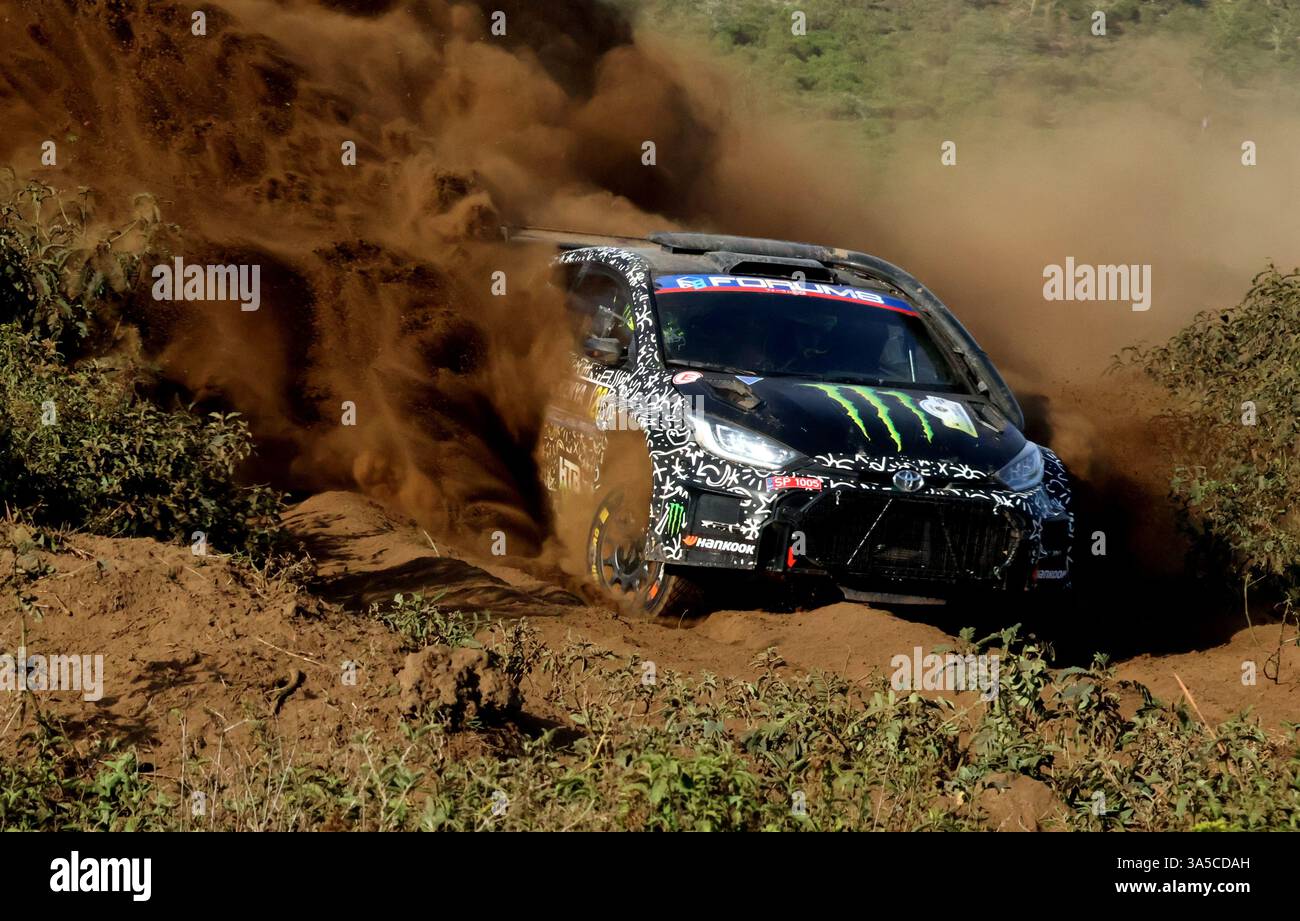 Third day of the FIA World Rally Championship WRC, Motorsport Rallye ...