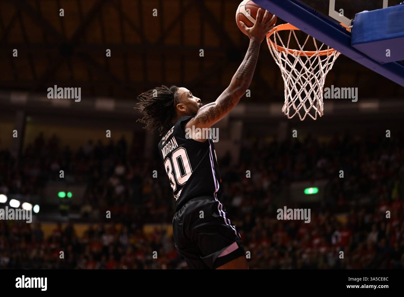 Trieste, Italy. 22nd Mar, 2025. Matt Morgan (Virtus Segafredo Bologna ...