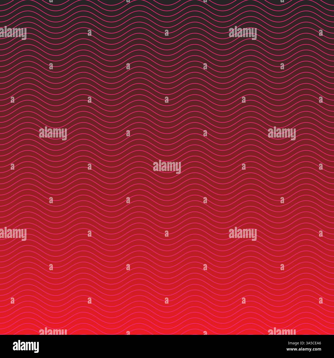 Seamless red shadedwaves pattern background. Used for wallpaper ...