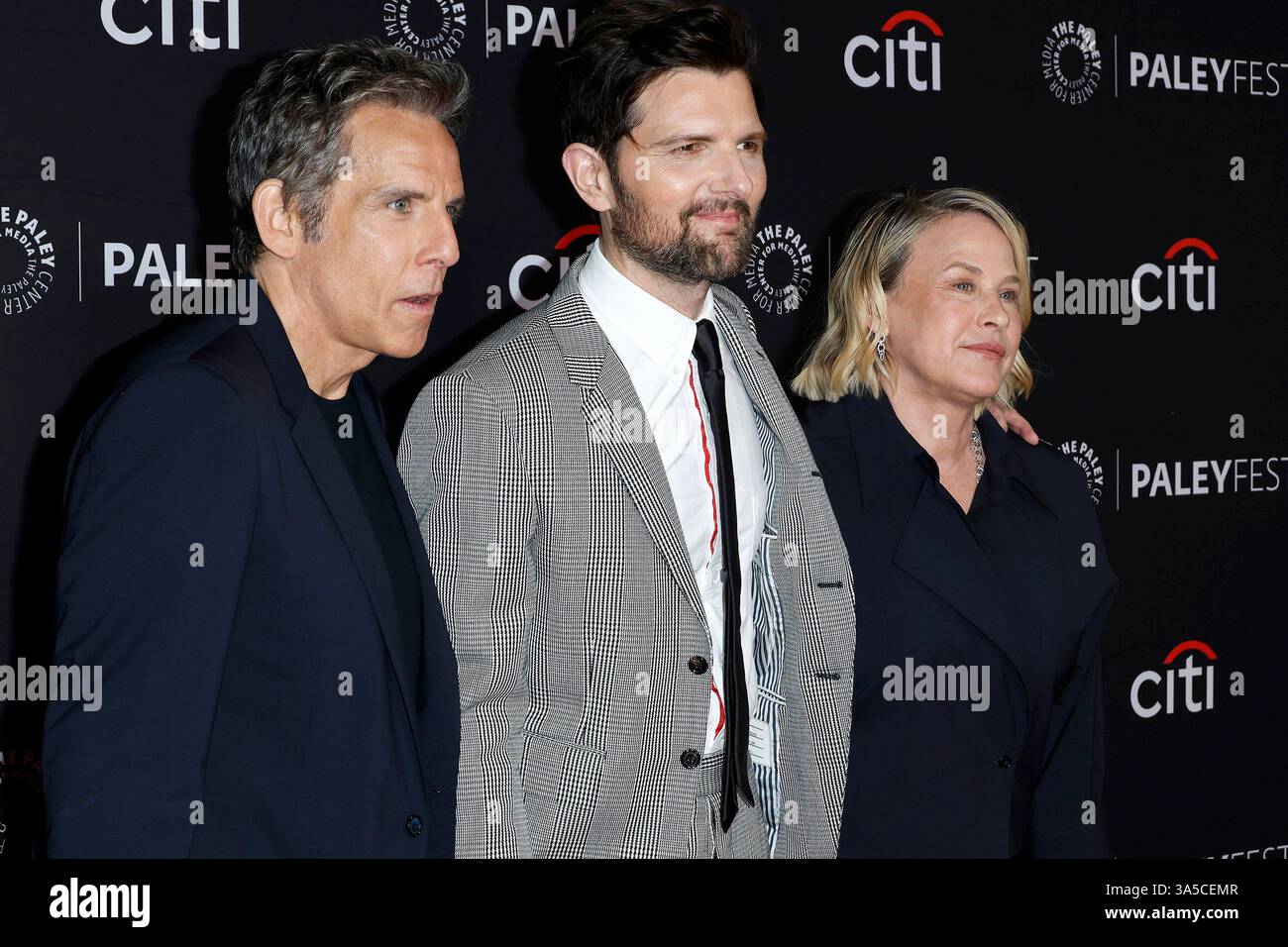 Los Angeles, USA. 21, March, 2025. Pictured left to right, Ben Stiller ...
