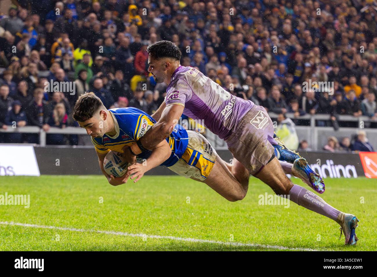 22-03-2025, AMT Headingley Stadium , Leeds Leeds Rhinos vs Wigan ...