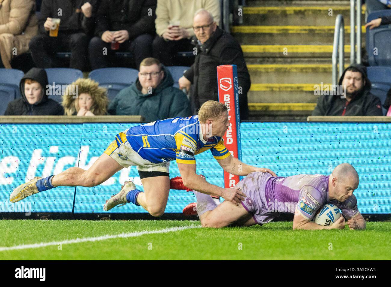 22-03-2025, AMT Headingley Stadium , Leeds Leeds Rhinos vs Wigan ...