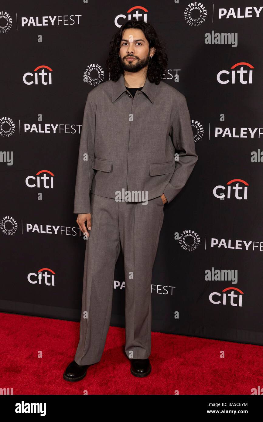 Hollywood, USA. 22nd Mar, 2025. Xolo Maridueña attends the arrivals of ...