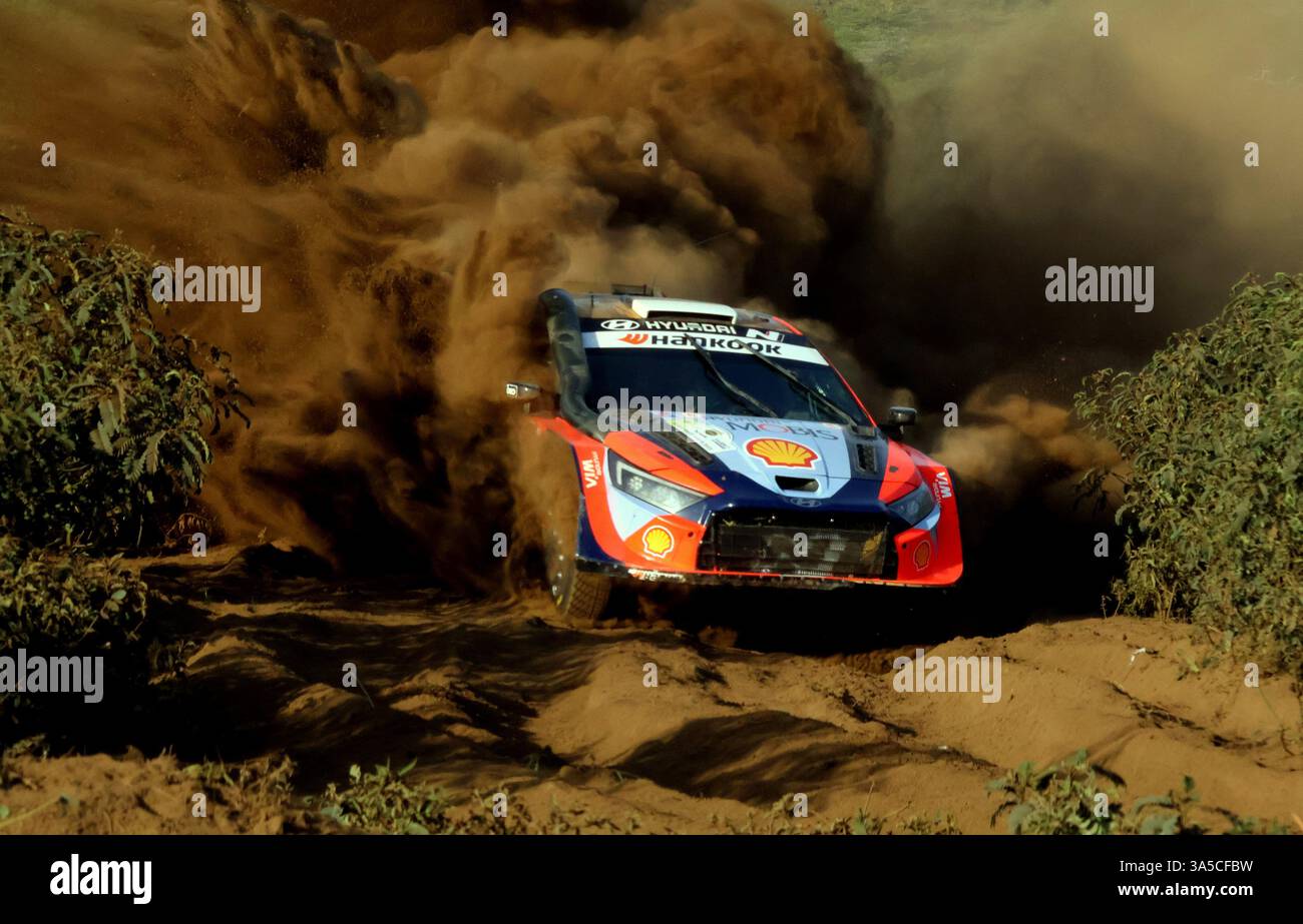 Third day of the FIA World Rally Championship WRC, Motorsport Rallye ...