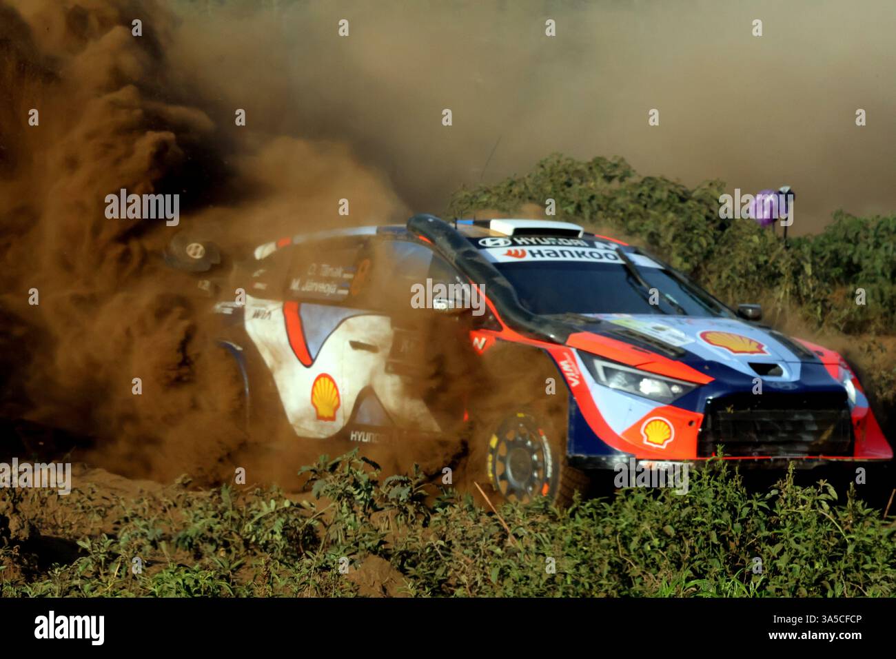 Third day of the FIA World Rally Championship WRC, Motorsport Rallye ...