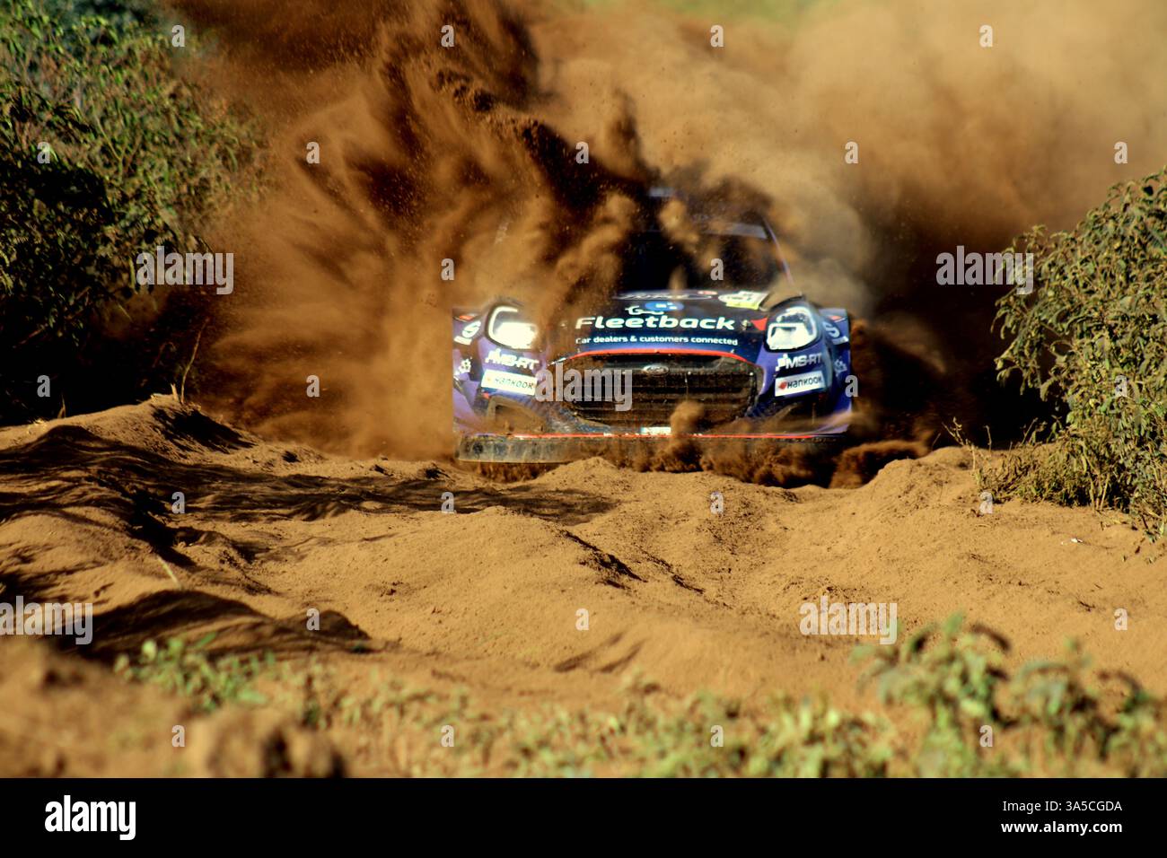 Third day of the FIA World Rally Championship WRC, Motorsport Rallye ...