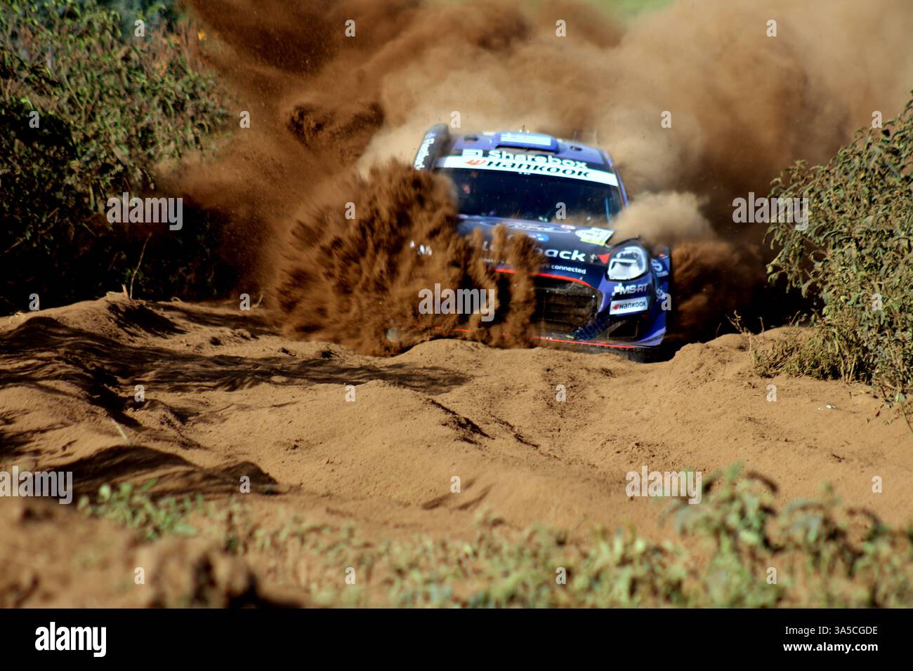 Third day of the FIA World Rally Championship WRC, Motorsport Rallye ...