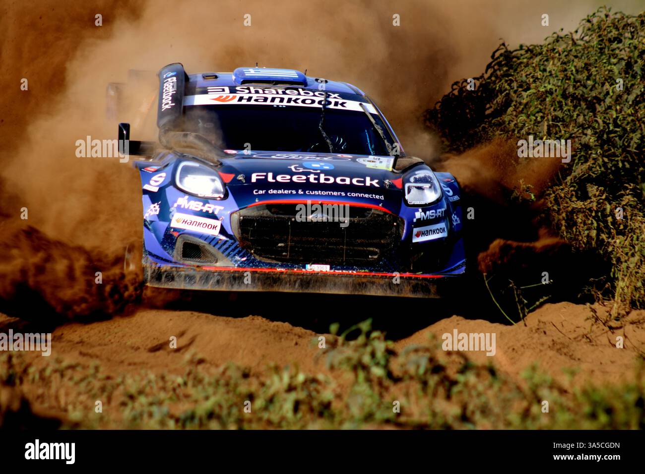 Third day of the FIA World Rally Championship WRC, Motorsport Rallye ...