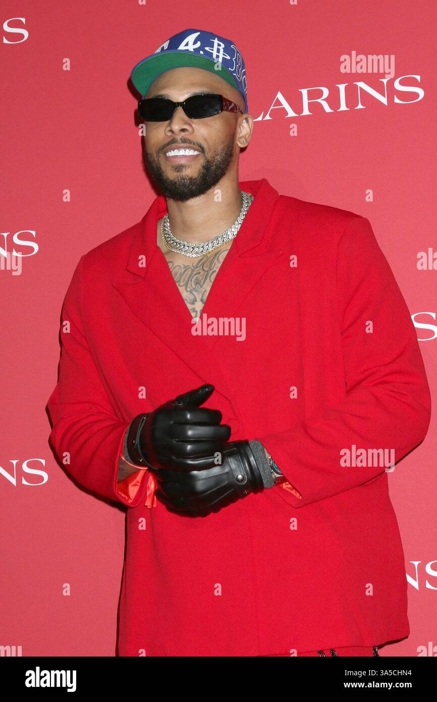 Ca. 21st Mar, 2025. Claude George Jr. at arrivals for Clarins ICONS ...
