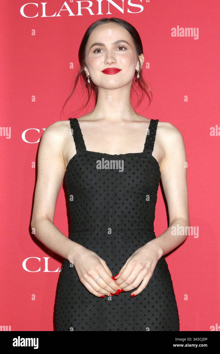 Ca. 21st Mar, 2025. Maude Apatow at arrivals for Clarins ICONS Gala ...