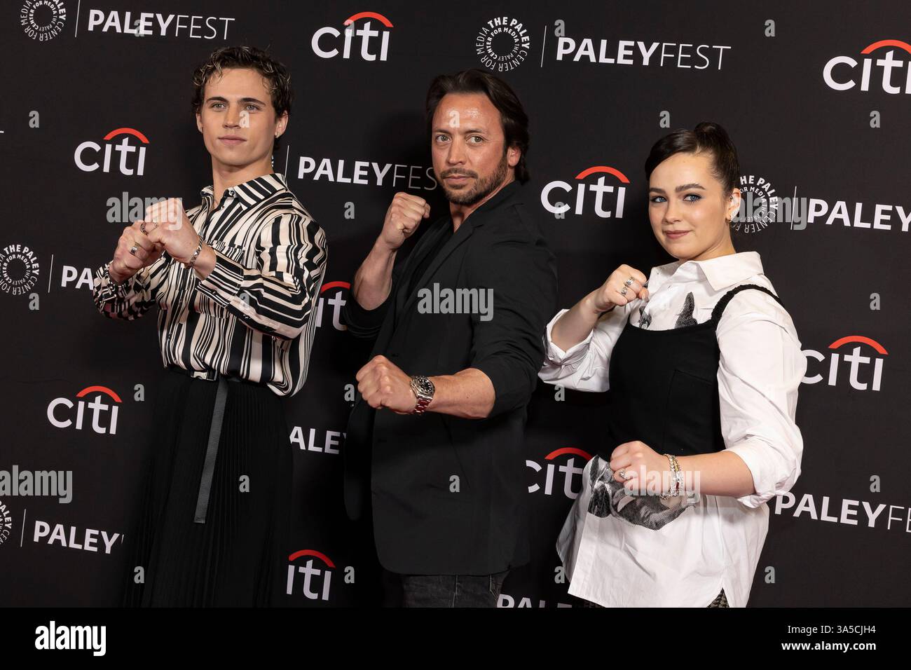 Hollywood, USA. 22nd Mar, 2025. Tanner Buchanan, Don Lee and Mary ...