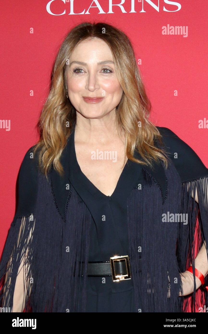 Ca. 21st Mar, 2025. Sasha Alexander at arrivals for Clarins ICONS Gala ...