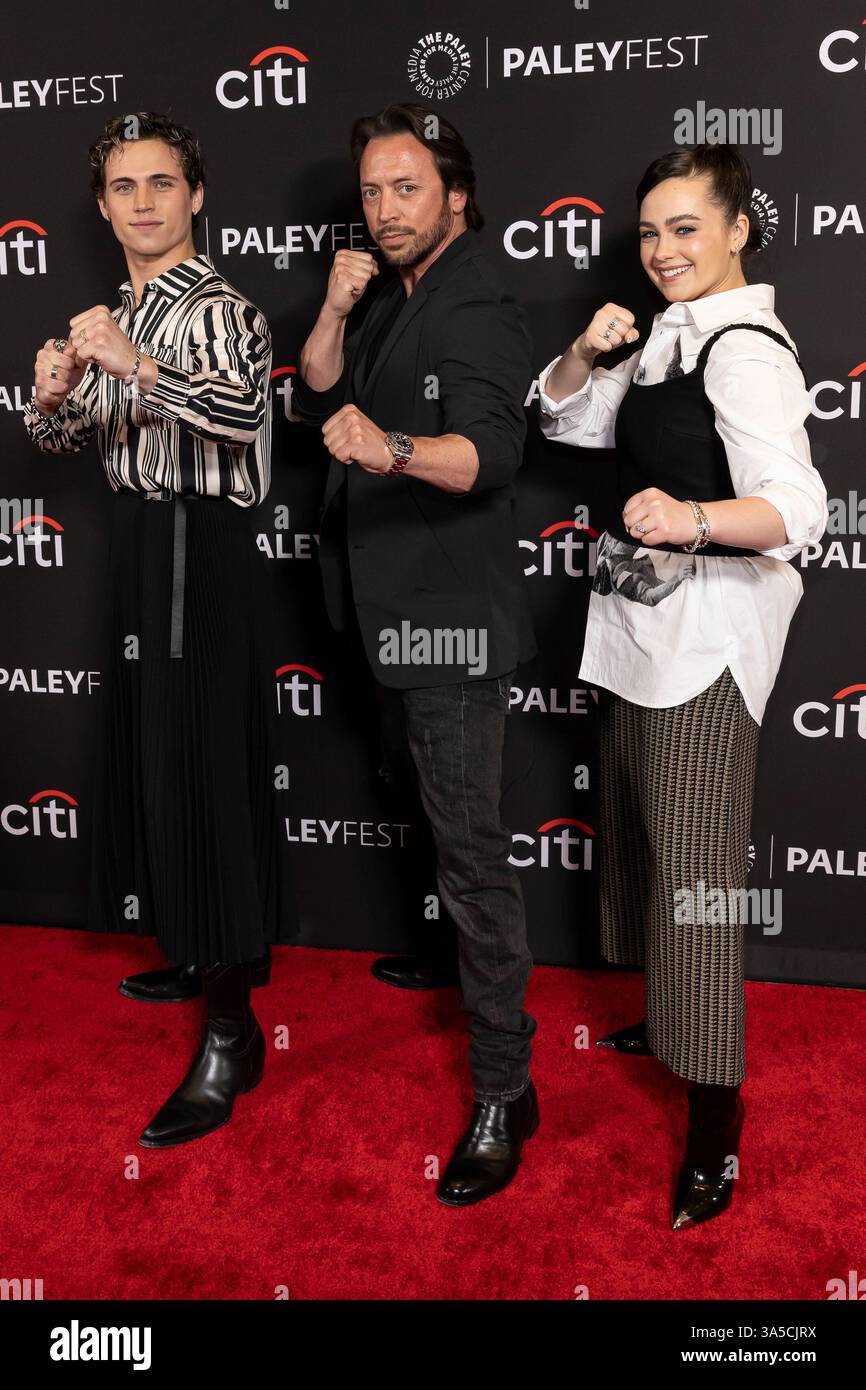 Hollywood, USA. 22nd Mar, 2025. Tanner Buchanan, Don Lee and Mary ...