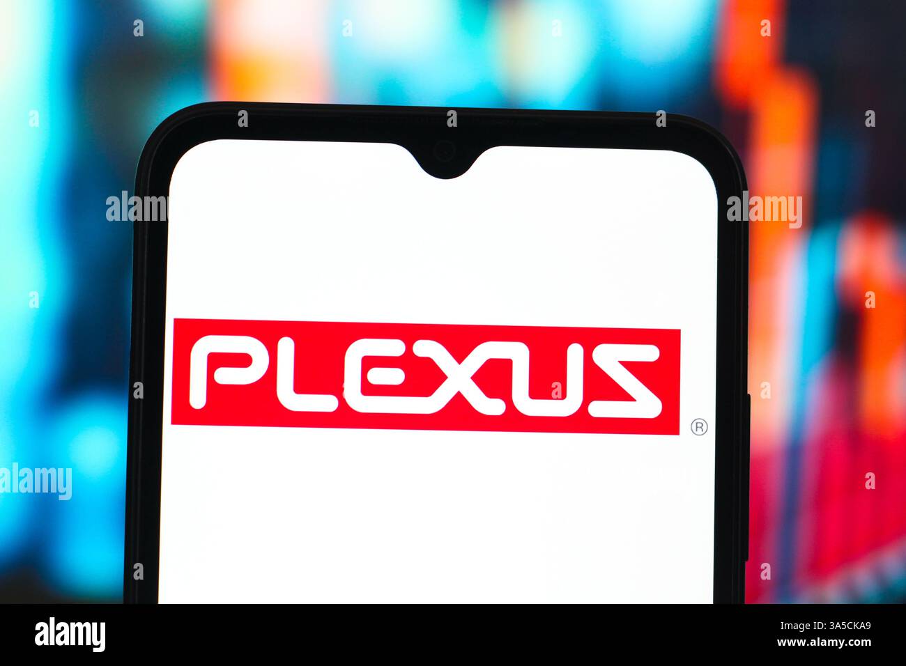 In this photo illustration, the Plexus Corporation logo is seen ...