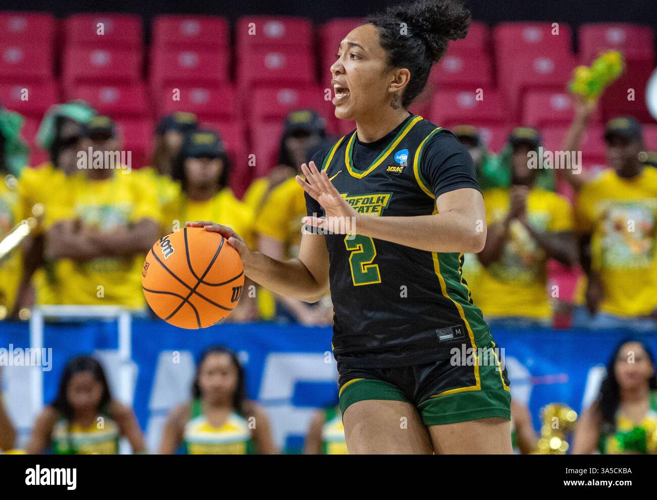 Washington, USA. 22nd Mar, 2025. COLLEGE PARK, MD- MARCH 22: Norfolk ...