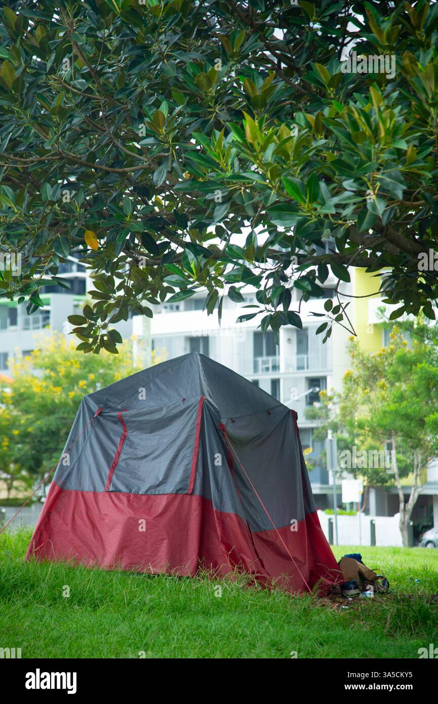 Brisbane, Australia. 23rd, March, 2025. Homeless people were given 24 ...
