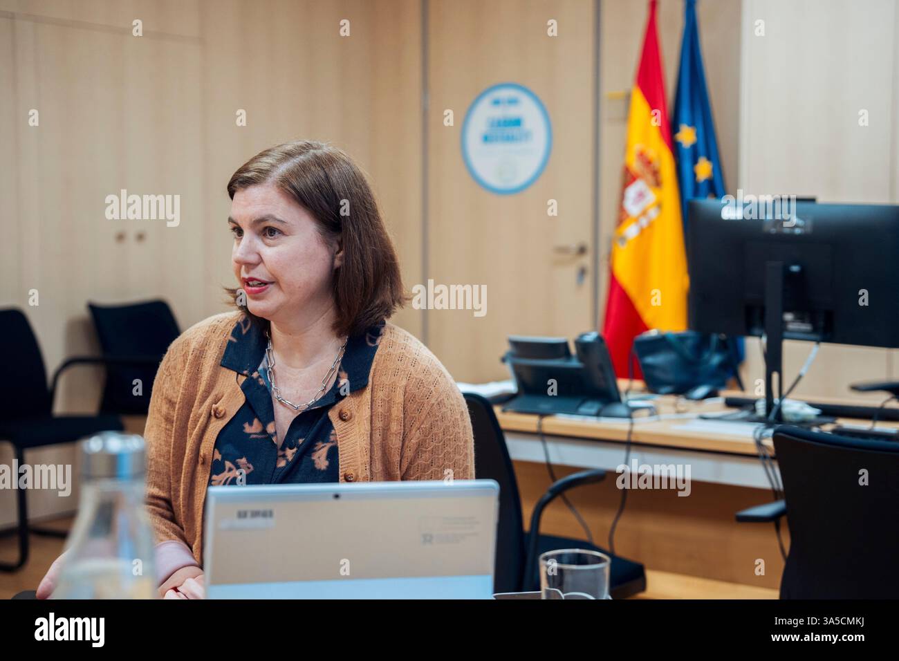The director general of the Spanish Climate Change Office, Elena Pita ...