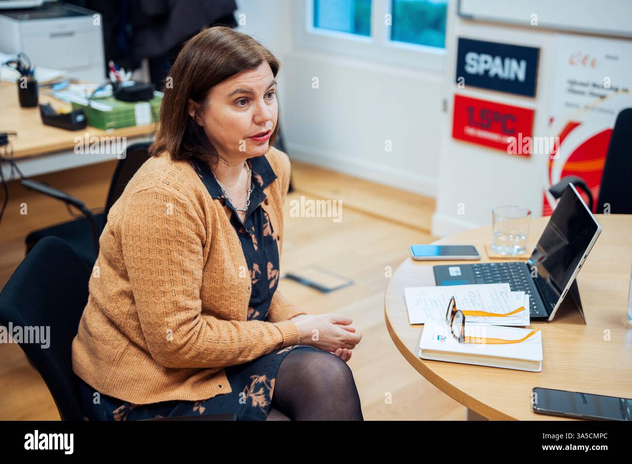 The director general of the Spanish Climate Change Office, Elena Pita ...
