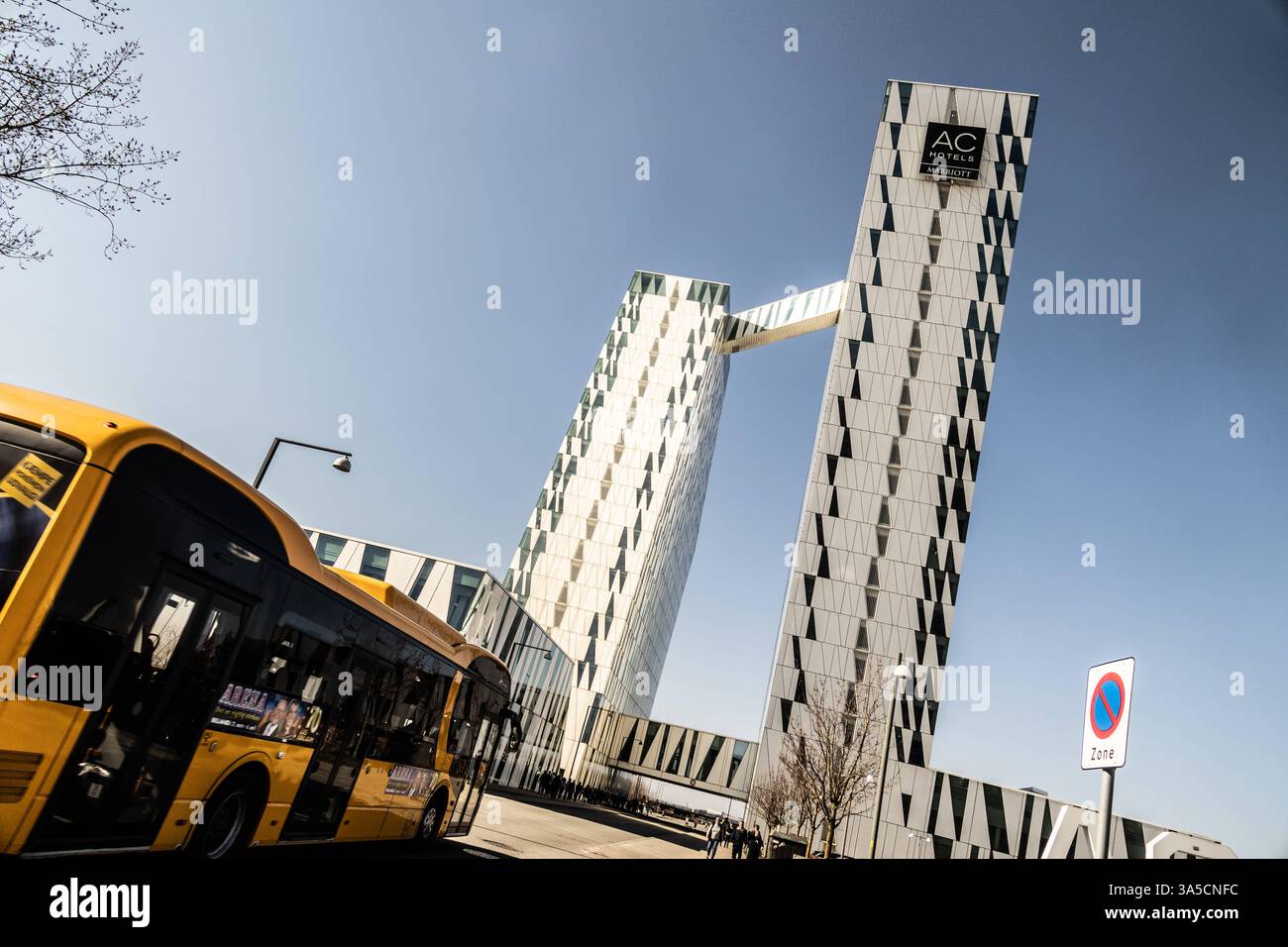 The AC Hotel Bella Sky Copenhagen, formerly the Bella Sky Comwell Hotel ...