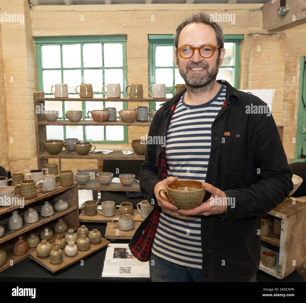 Stoke On Trent, Staffordshire, UK. 22st Mar 2025. Pottery Throwdown ...