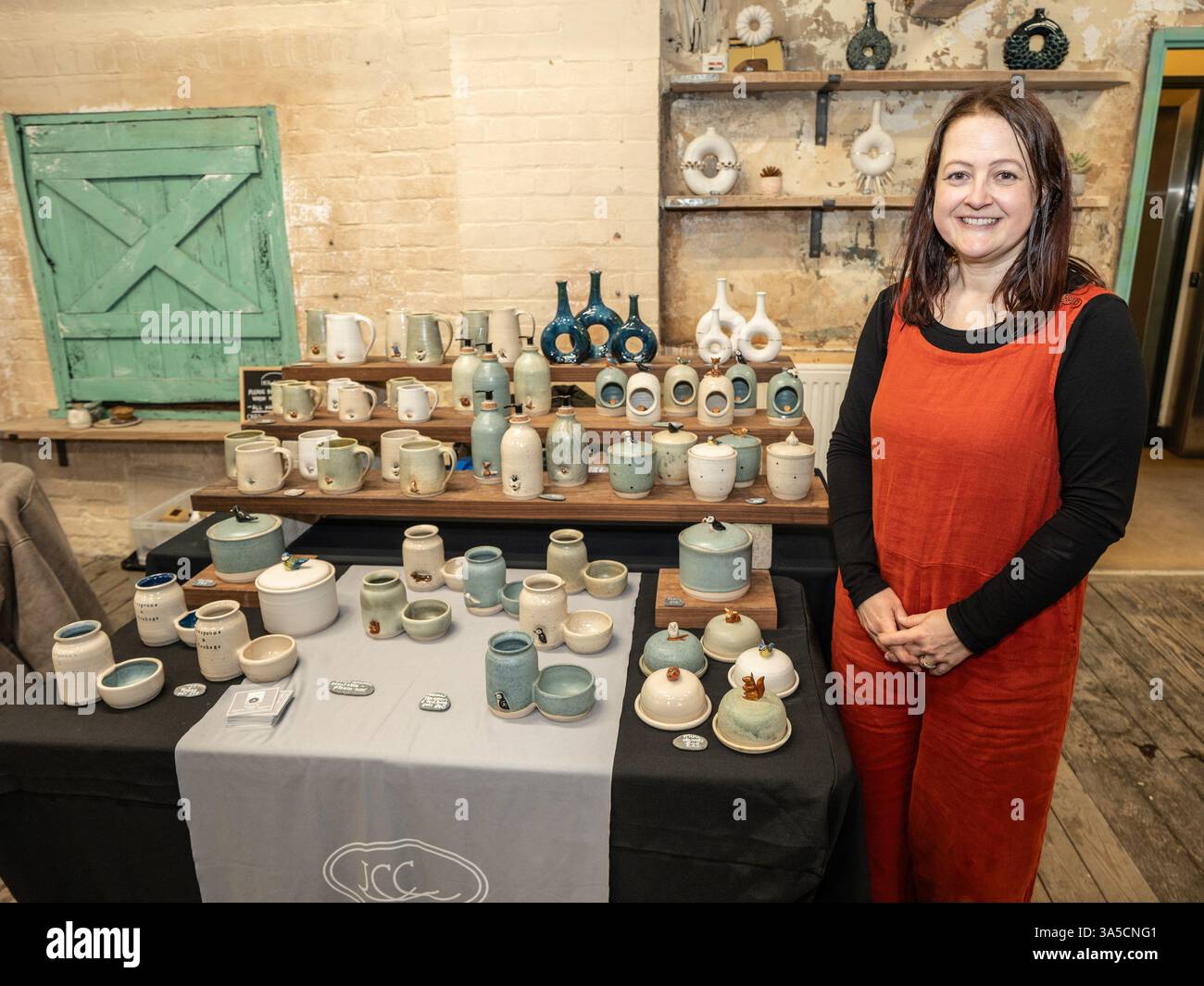 Stoke On Trent, Staffordshire, UK. 22st Mar 2025. Pottery Throwdown ...