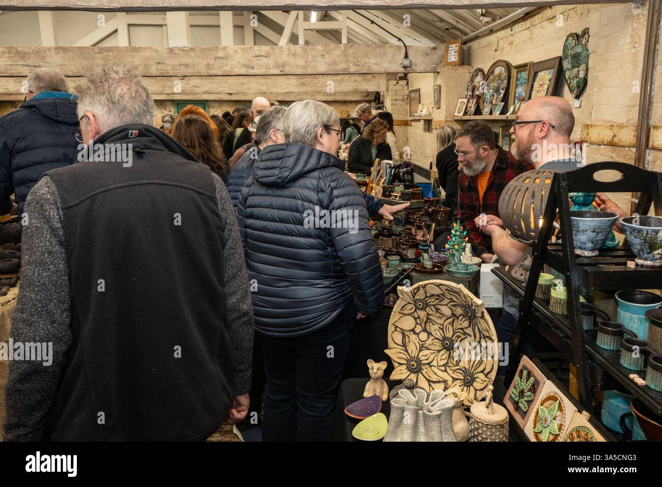 Stoke On Trent, Staffordshire, UK. 22st Mar 2025. Pottery Throwdown ...