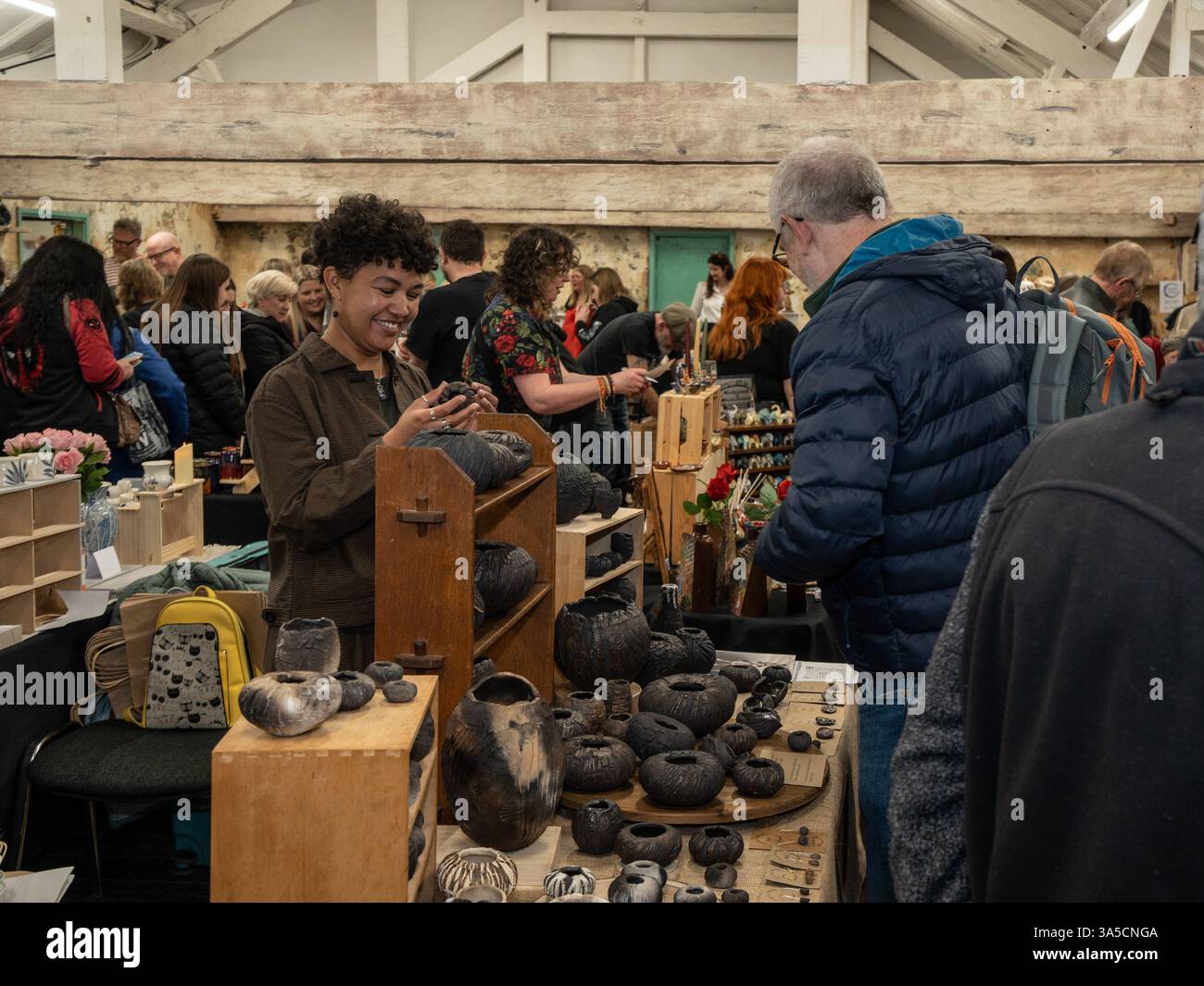 Stoke On Trent, Staffordshire, UK. 22st Mar 2025. Pottery Throwdown ...
