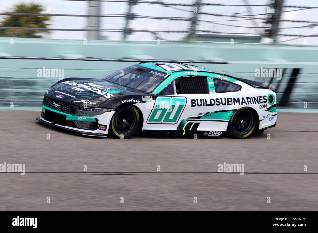 HOMESTEAD, FL - MARCH 22: Ryan Preece (#60 RFK Racing BuildSubmarines ...