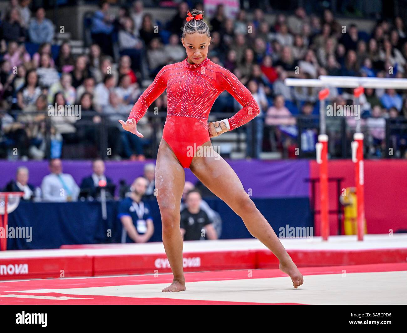 Liverpool, England, UK. 22nd Mar, 2025. WRIGHT Tilly on the Floor ...
