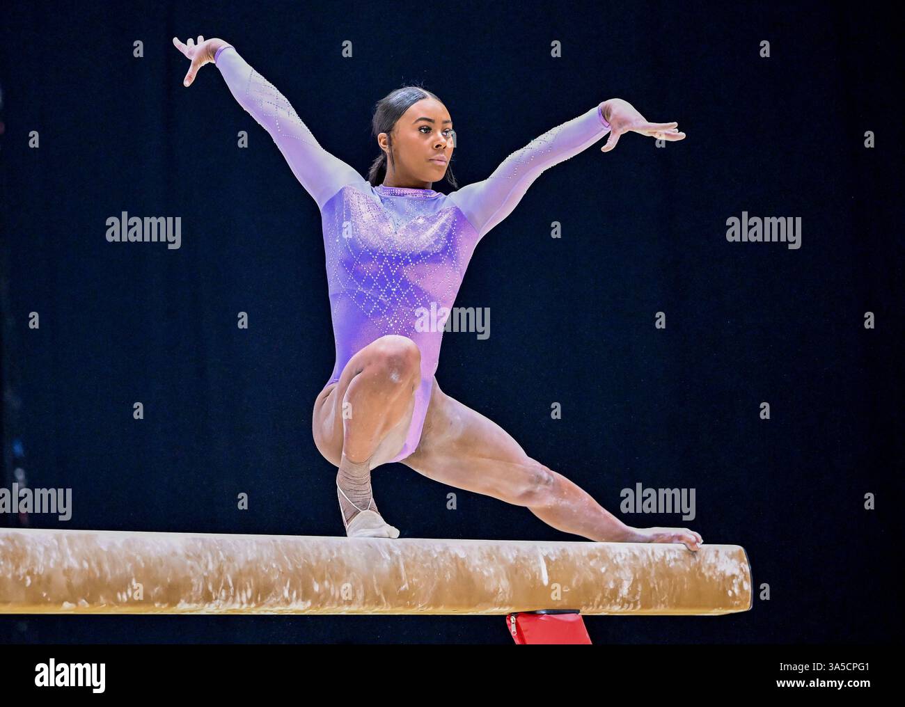 Liverpool, England, UK. 22nd Mar, 2025. AMANKWAAH Shantae-Eve on the ...