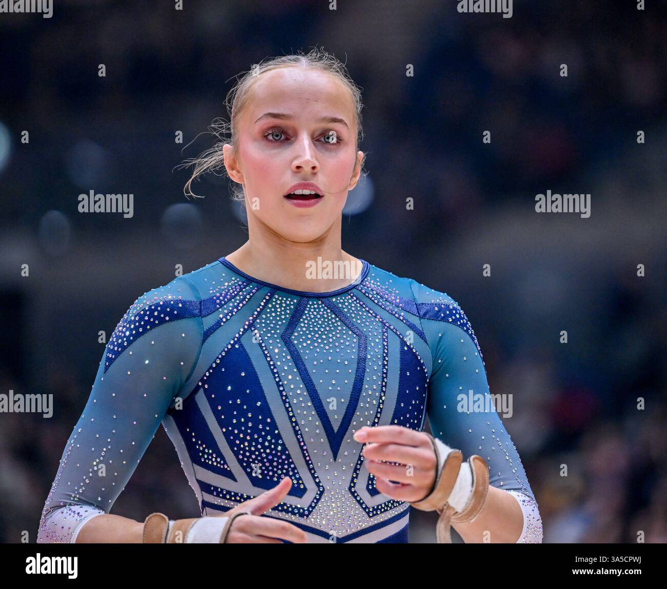 Liverpool, England, UK. 22nd Mar, 2025. ROPER Emily on the Floor during ...