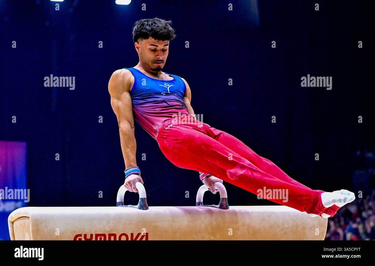 Liverpool, England, UK. 22nd Mar, 2025. JARMAN Jake takes third place ...