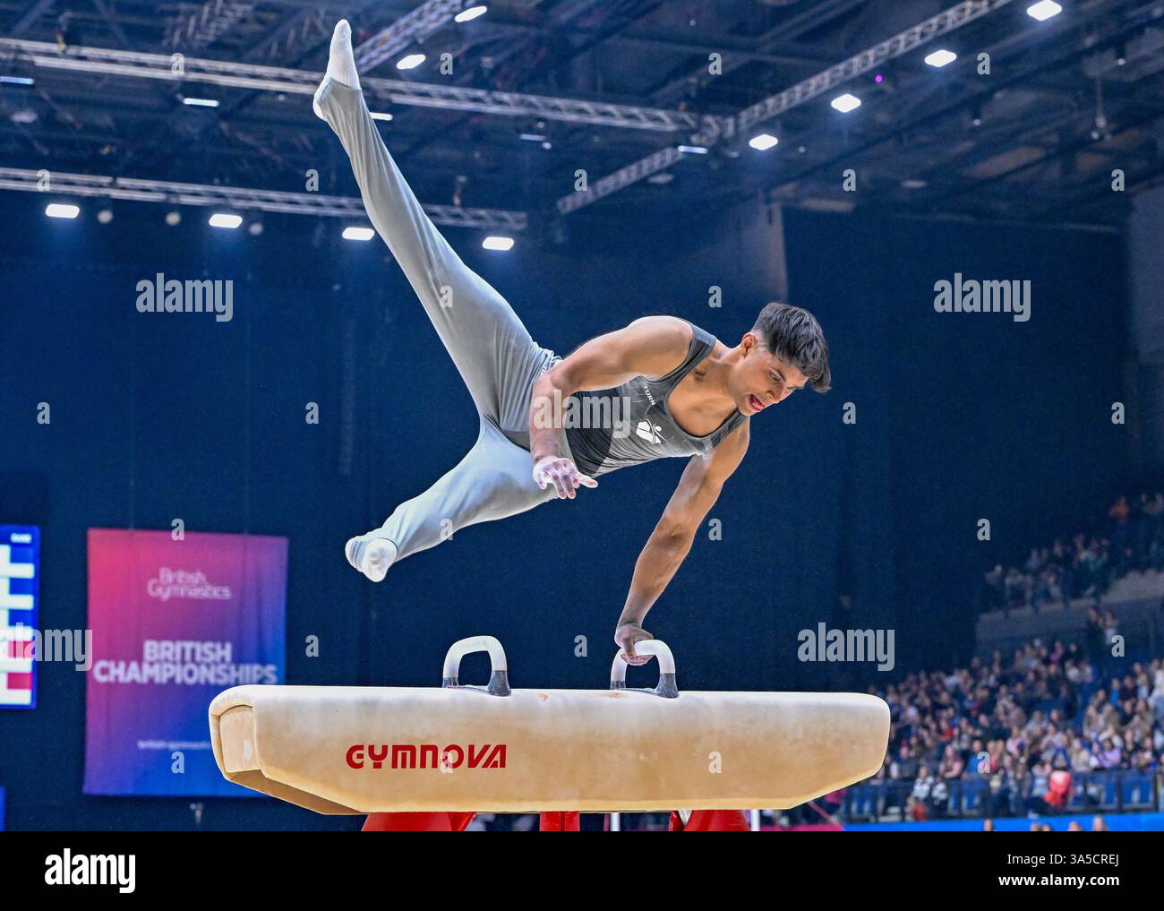 Liverpool, England, UK, 22 March 2025. NATHAN Joshua takes first place ...