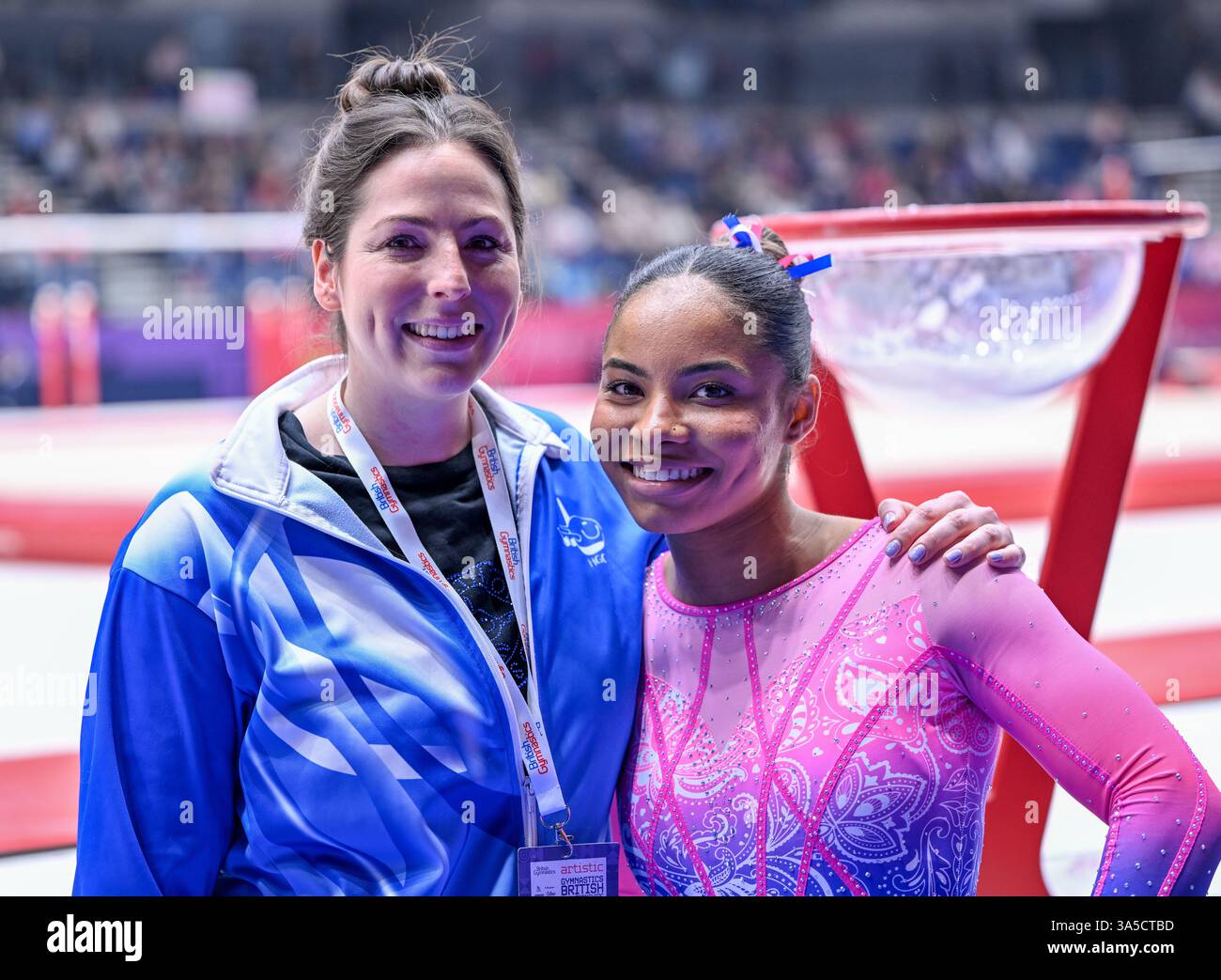 Liverpool, England, UK. 22nd Mar, 2025. LEAT Alia celebrates with her ...