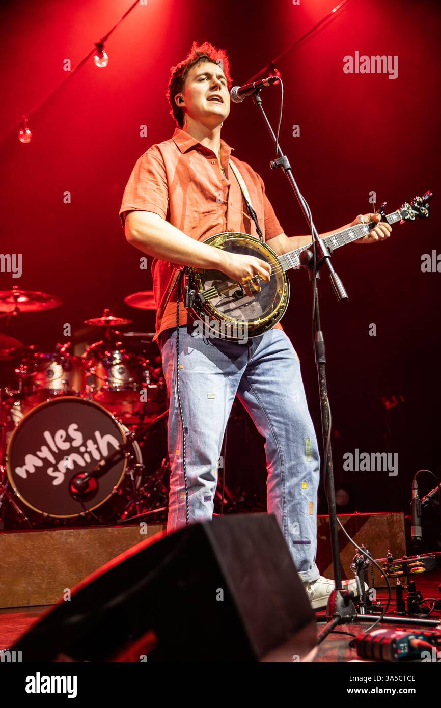 Milan, Italy. 22nd Mar, 2025. The British band TORS performs live on ...