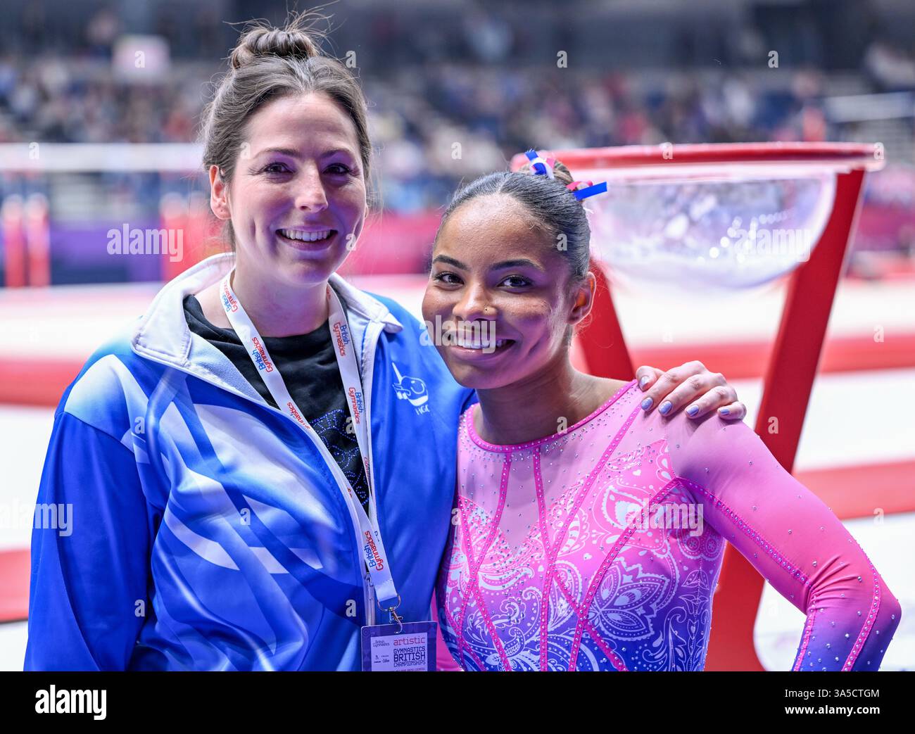 Liverpool, England, UK. 22nd Mar, 2025. LEAT Alia celebrates with her ...