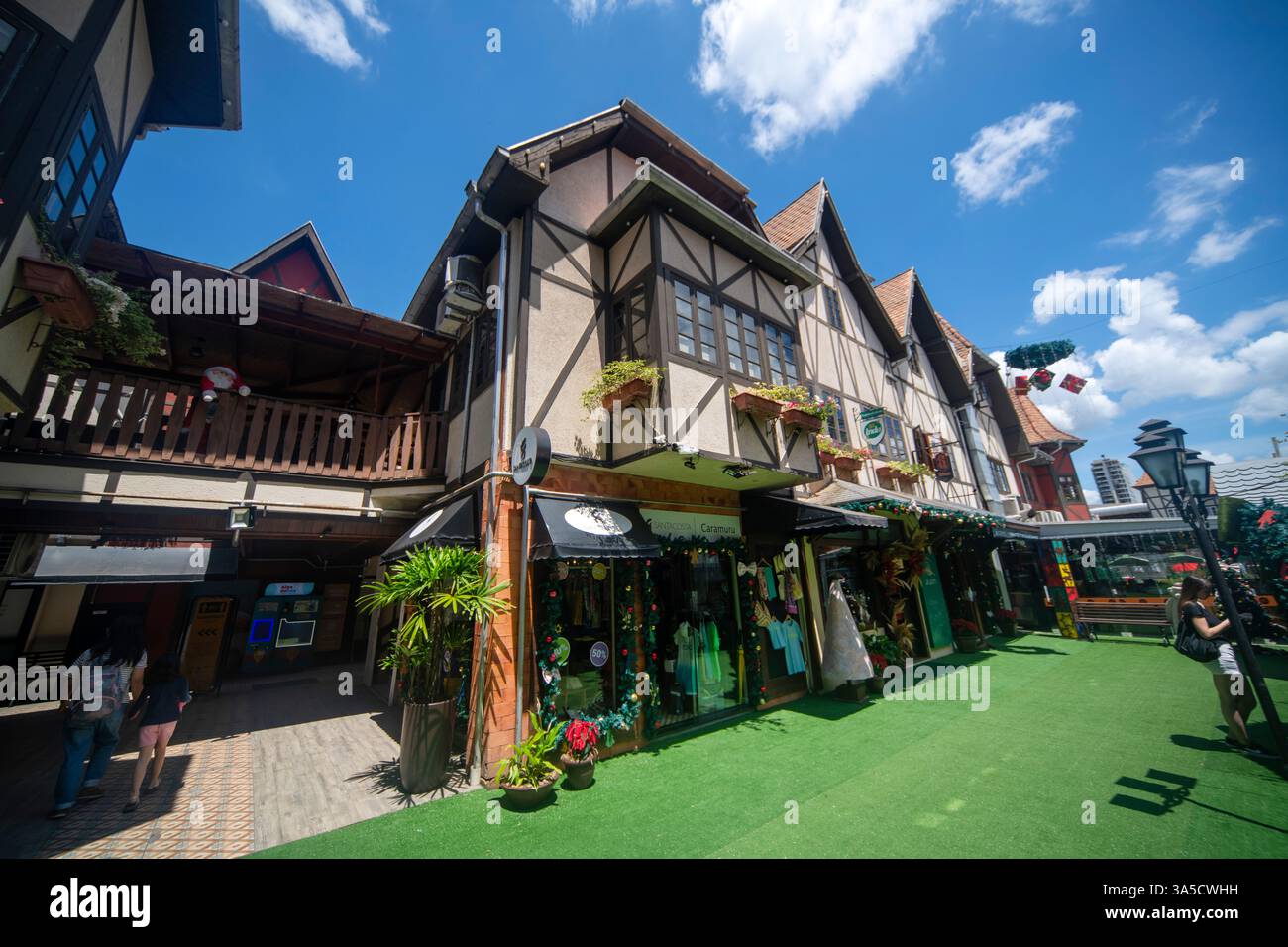 Germanic Village where the famous Oktoberfest celebration happens in ...