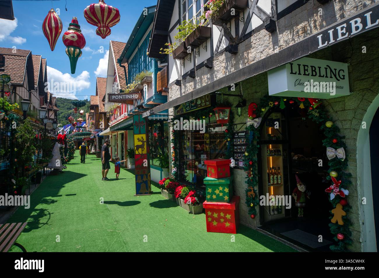 Germanic Village where the famous Oktoberfest celebration happens in ...