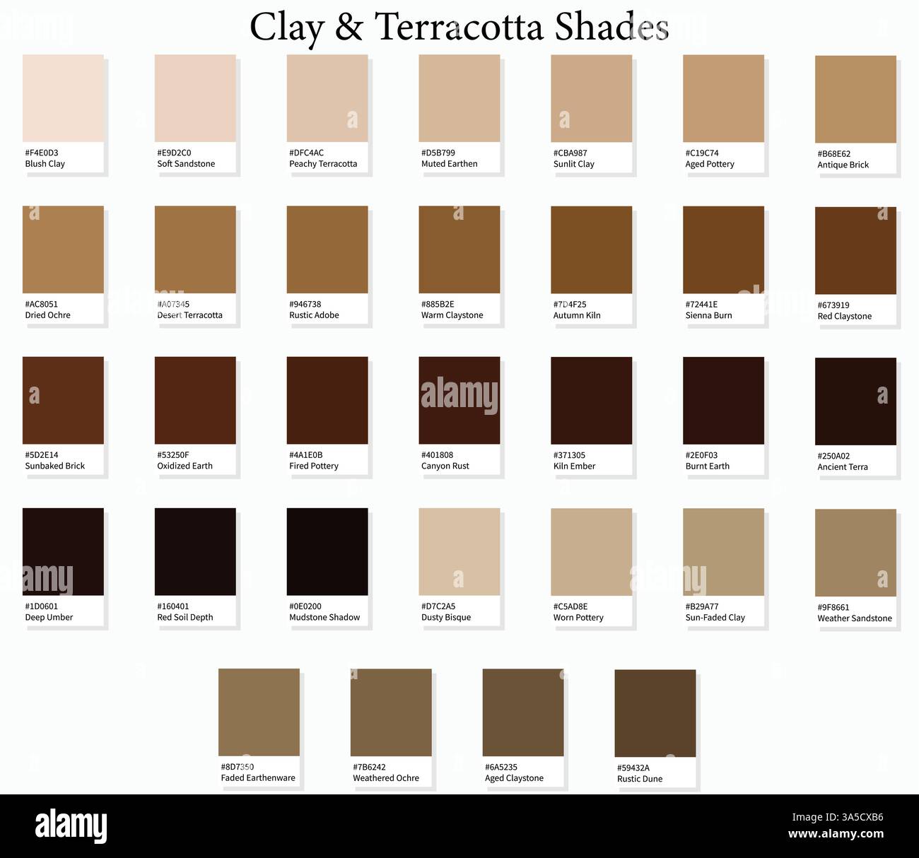 Terracotta color scheme hi-res stock photography and images - Alamy