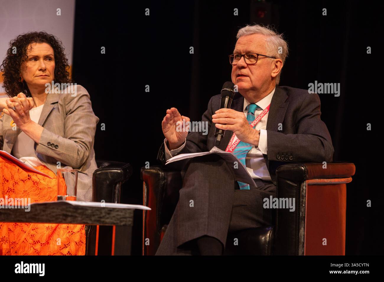 Harrogate, UK. 22 MAR, 2025. Rt Hon Lord Richard Newby OBE, leader of ...