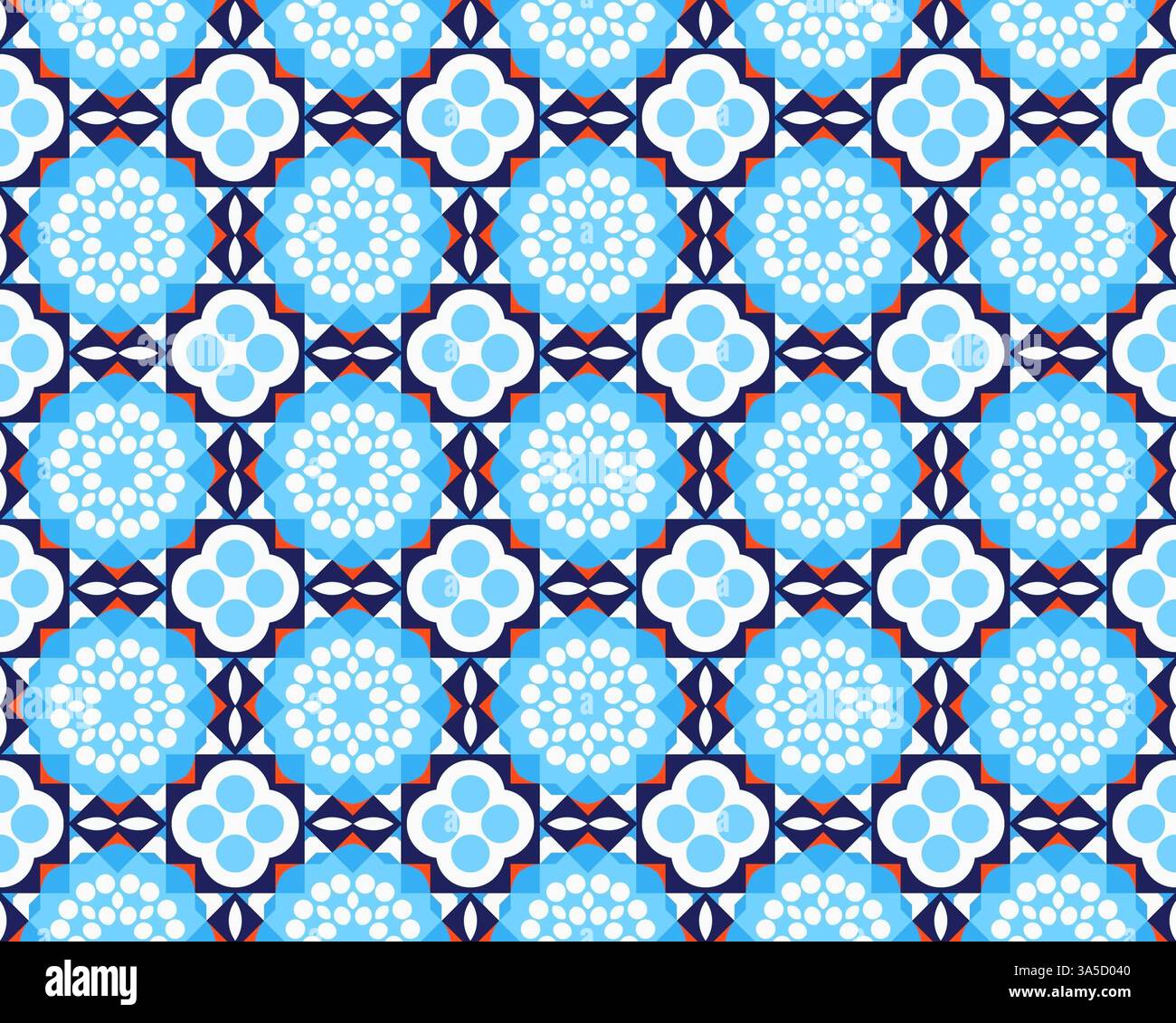 Circular motifs in shades of blue hi-res stock photography and images ...
