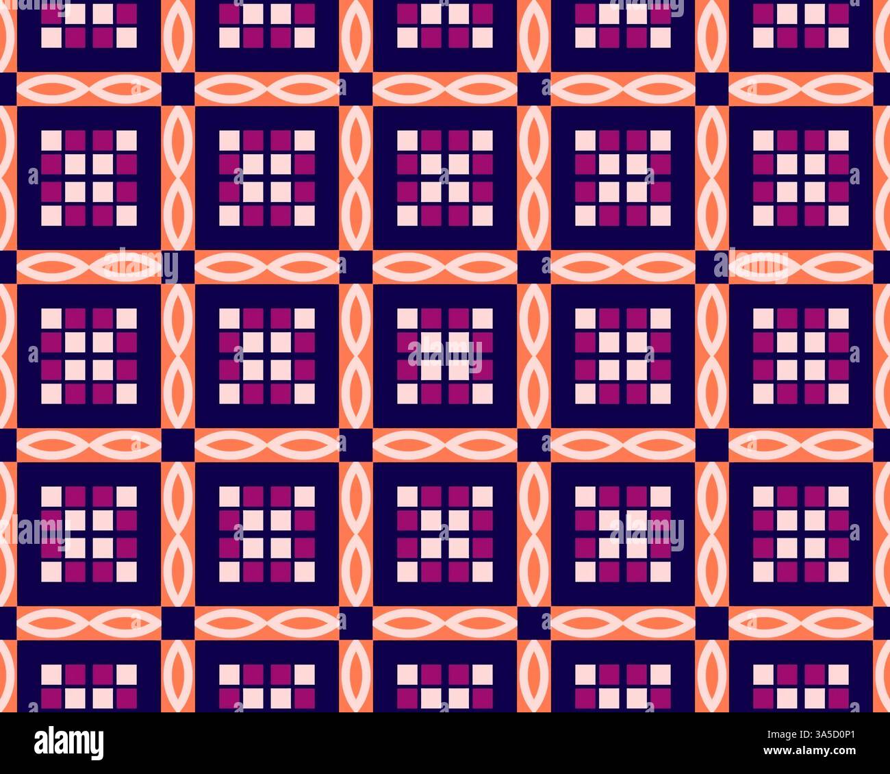 Playful mix of geometric patterns hi-res stock photography and images ...