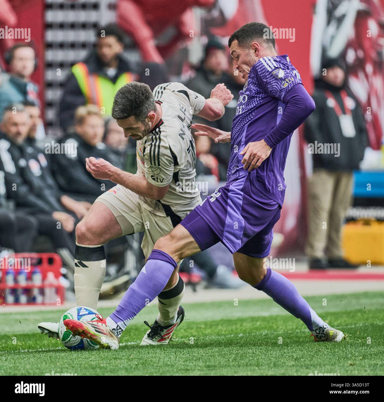 Harrison, NJ, USA - MARCH 15, 2025: General view of the MLS Match between New York Red Bulls and ...