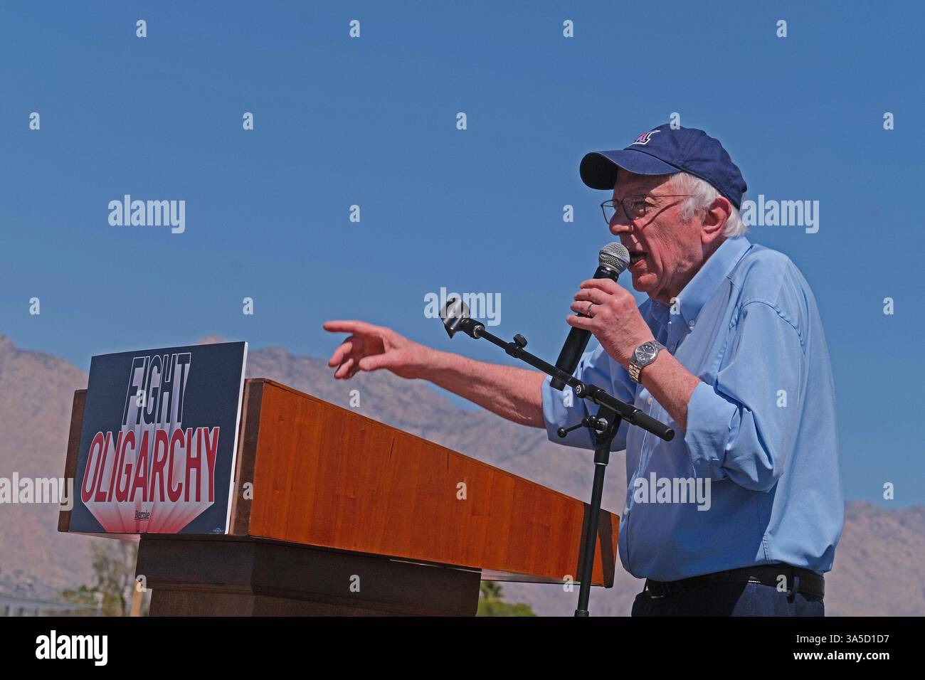 Tucson, Arizona, USA. 22nd Mar, 2025. Senator Bernie Sanders and Rep ...